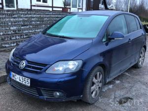 Blue Volkswagen Golf Plus 2006 in Riga, with an engine capacity of 1.90 L and mileage of 0 thousand km for 2295 €, photo 21 on AUTOMOTO.COM.LV