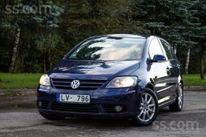 Blue Volkswagen Golf Plus 2006 in Preili, with an engine capacity of 2.00 L and mileage of 329 thousand km for 1850 €, photo  on AUTOMOTO.COM.LV