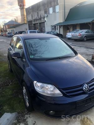 Blue Volkswagen Golf Plus 2006 in Limbazi, with an engine capacity of 2.00 L and mileage of 311 thousand km for 3777 €, photo  on AUTOMOTO.COM.LV