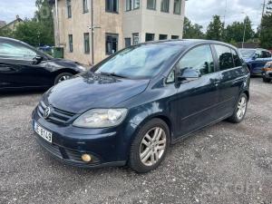 Blue Volkswagen Golf Plus 2006 in Riga, with an engine capacity of 1.40 L and mileage of 260 thousand km for 1100 €, photo  on AUTOMOTO.COM.LV