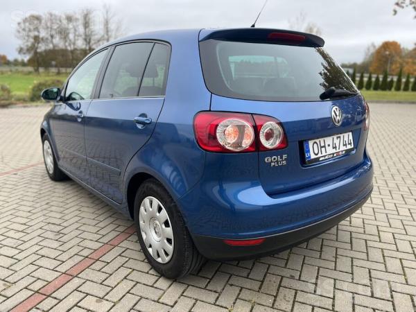 Blue Volkswagen Golf Plus 2007 in Rezekne, with an engine capacity of 1.40 L and mileage of 206 thousand km for 3700 €, photo 6 on AUTOMOTO.COM.LV
