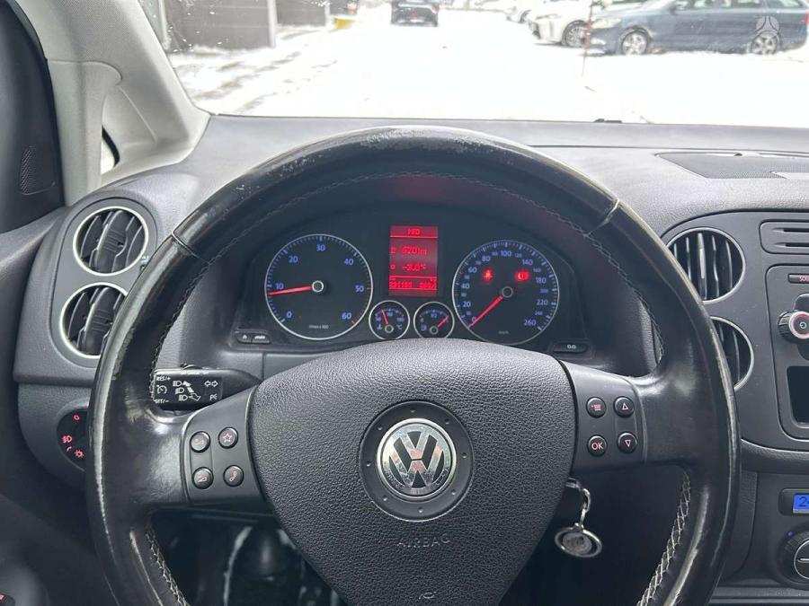 Zils Volkswagen Golf Plus 2007 Jonava, ar dzinēja tilpumu 1.90 L un nobraukumu 232 tūkst. km par 2200 €, foto 14 vietnē AUTOMOTO.COM.LV