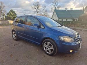 Blue Volkswagen Golf Plus 2007 in Kretinga, with an engine capacity of 1.90 L and mileage of 285 thousand km for 780 €, photo  on AUTOMOTO.COM.LV