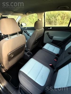 Blue Volkswagen Golf Plus 2007 in Ludza, with an engine capacity of 2.00 L and mileage of 309 thousand km for 3750 €, photo 11 on AUTOMOTO.COM.LV