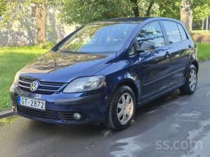 Blue Volkswagen Golf Plus 2007 in Riga, with an engine capacity of 1.60 L and mileage of 150 thousand km for 1400 €, photo  on AUTOMOTO.COM.LV