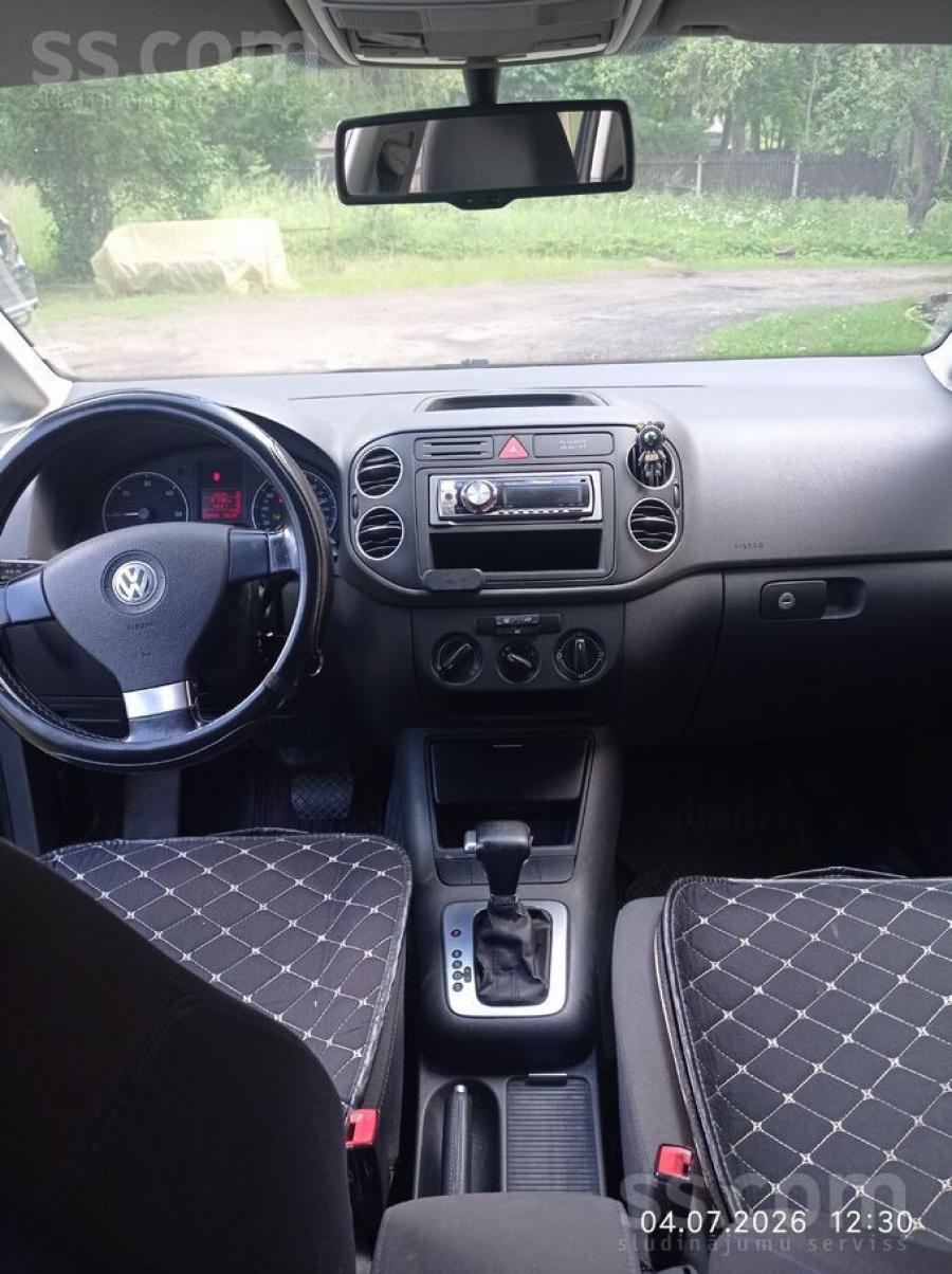 Zils Volkswagen Golf Plus 2007 Rīga, ar dzinēja tilpumu 1.90 L un nobraukumu 279 tūkst. km par 2200 €, foto 6 vietnē AUTOMOTO.COM.LV