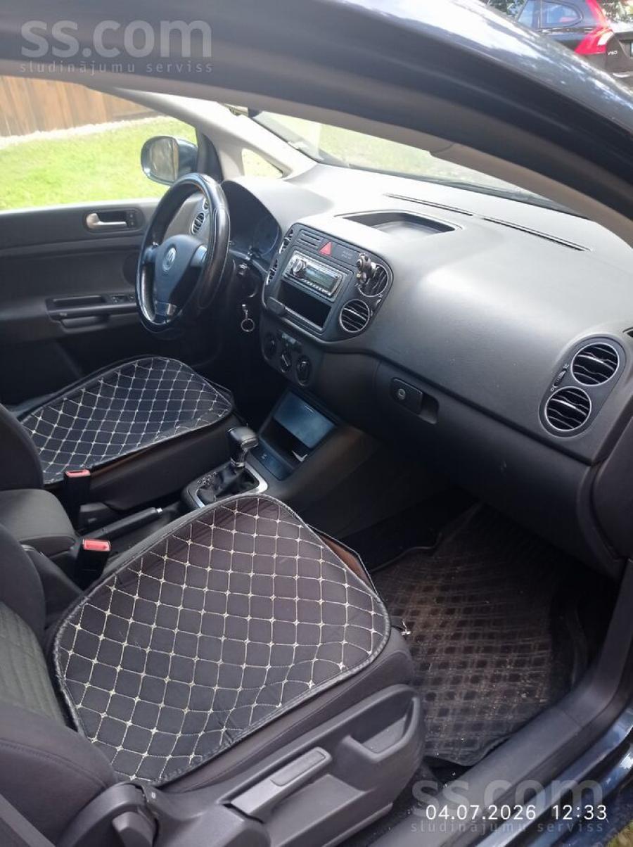 Zils Volkswagen Golf Plus 2007 Rīga, ar dzinēja tilpumu 1.90 L un nobraukumu 279 tūkst. km par 2200 €, foto 10 vietnē AUTOMOTO.COM.LV