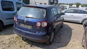 Blue Volkswagen Golf Plus 2007 in Kaunas, with an engine capacity of 1.90 L and mileage of 300 thousand km for 1950 €, photo 4 on AUTOMOTO.COM.LV