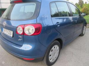 Blue Volkswagen Golf Plus 2007 in Kelme, with an engine capacity of 1.40 L and mileage of 150 thousand km for 2450 €, photo 7 on AUTOMOTO.COM.LV