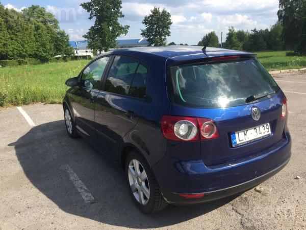 Blue Volkswagen Golf Plus 2007 in Kuldiga, with an engine capacity of 1.60 L and mileage of 290 thousand km for 2500 €, photo 5 on AUTOMOTO.COM.LV