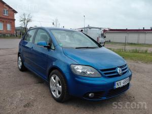 Zils Volkswagen Golf Plus 2007 Rēzekne, ar dzinēja tilpumu 1.90 L un nobraukumu 0 tūkst. km par 2450 €, foto  vietnē AUTOMOTO.COM.LV