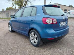Blue Volkswagen Golf Plus 2007 in Rezekne, with an engine capacity of 1.90 L and mileage of 0 thousand km for 2450 €, photo 5 on AUTOMOTO.COM.LV