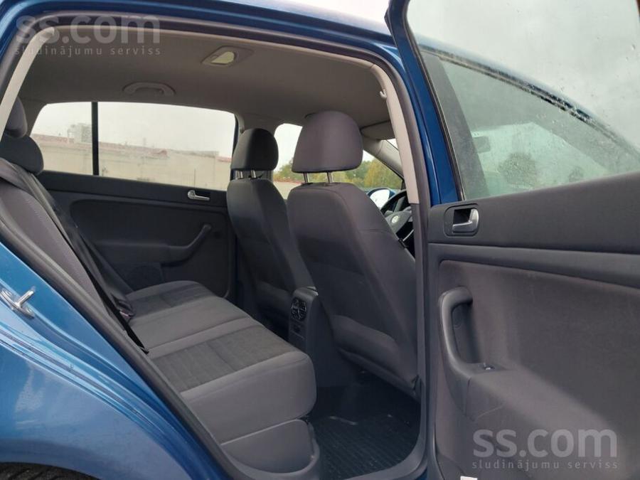 Blue Volkswagen Golf Plus 2007 in Rezekne, with an engine capacity of 1.90 L and mileage of 0 thousand km for 2450 €, photo 11 on AUTOMOTO.COM.LV