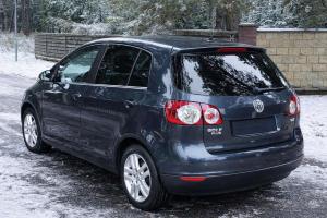 Blue Volkswagen Golf Plus 2008 in Vilnius, with an engine capacity of 1.90 L and mileage of 244 thousand km for 3700 €, photo 8 on AUTOMOTO.COM.LV
