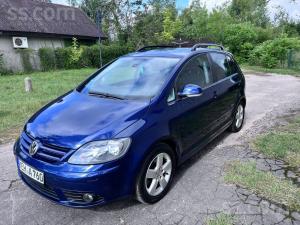Синий Фольксваген Гольф Плюс 2008 в Даугавпилс, объемом двигателя 1.90 л и пробегом 265 тыс. км за 3249 €, фото  на AUTOMOTO.COM.LV