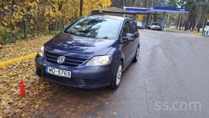 Zils Volkswagen Golf Plus 2008 Rīga, ar dzinēja tilpumu 2.00 L un nobraukumu 293 tūkst. km par 2200 €, foto  vietnē AUTOMOTO.COM.LV