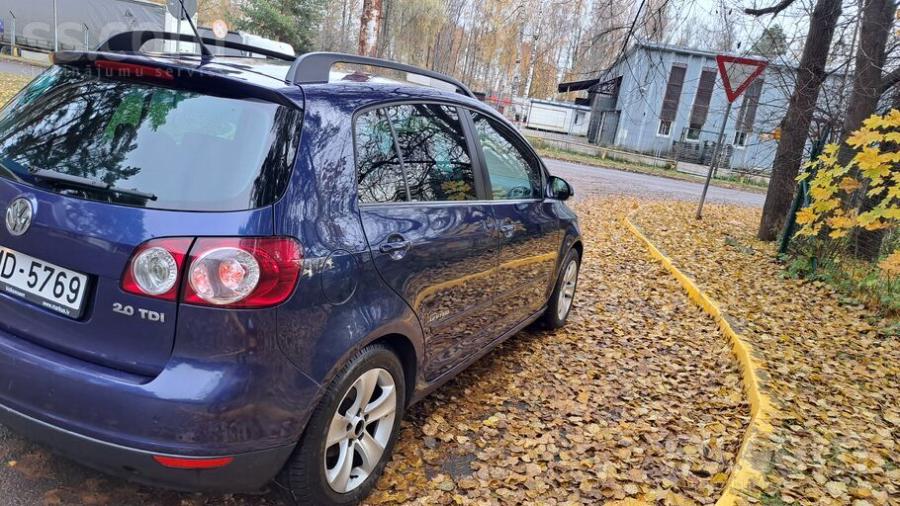 Zils Volkswagen Golf Plus 2008 Rīga, ar dzinēja tilpumu 2.00 L un nobraukumu 293 tūkst. km par 2200 €, foto 9 vietnē AUTOMOTO.COM.LV