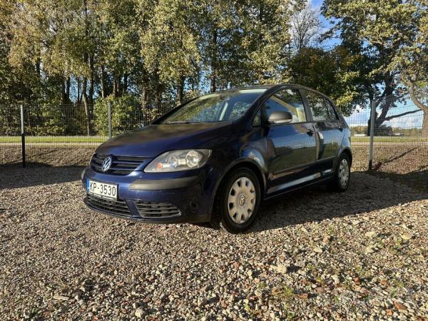 Blue Volkswagen Golf Plus 2008 in Cesis, with an engine capacity of 1.90 L and mileage of 0 thousand km for 2800 €, photo 1 on AUTOMOTO.COM.LV