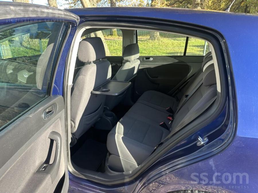 Blue Volkswagen Golf Plus 2008 in Cesis, with an engine capacity of 1.90 L and mileage of 0 thousand km for 2800 €, photo 14 on AUTOMOTO.COM.LV