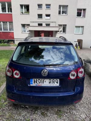 Blue Volkswagen Golf Plus 2009 in Kaunas, with an engine capacity of 1.39 L and mileage of 204 thousand km for 3500 €, photo 5 on AUTOMOTO.COM.LV