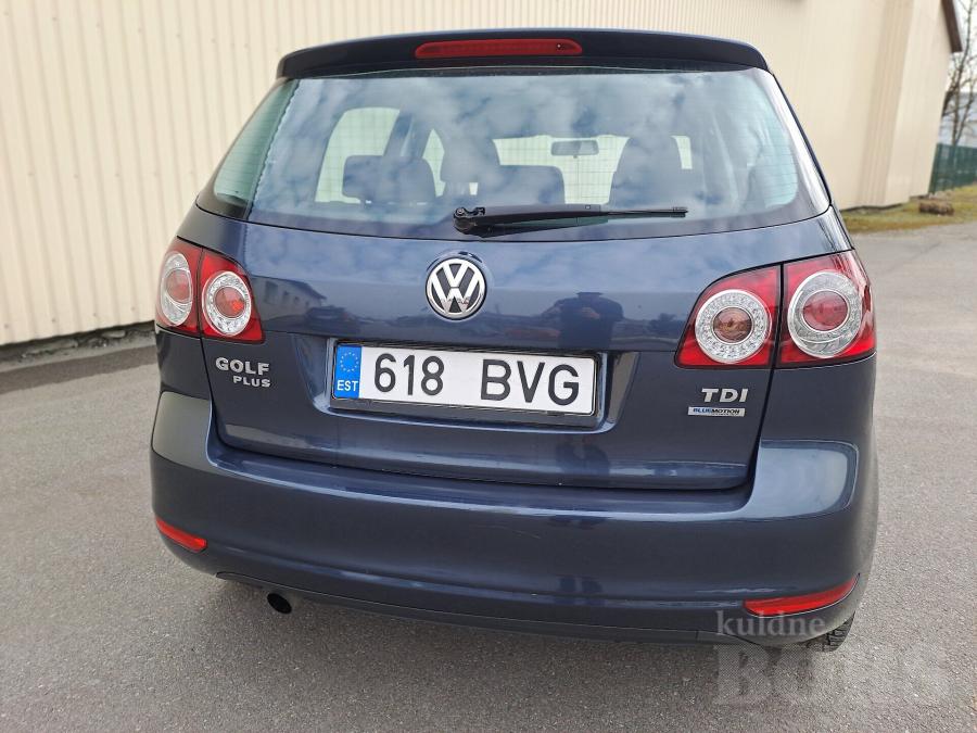 Zils Volkswagen Golf Plus 2010 Paide, ar dzinēja tilpumu 0.00 L un nobraukumu 265 tūkst. km par 4990 €, foto 8 vietnē AUTOMOTO.COM.LV