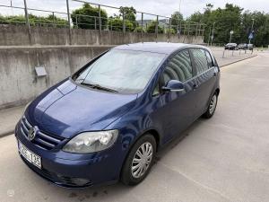 Blue Volkswagen Golf Plus 2010 in Vilnius, with an engine capacity of 1.40 L and mileage of 20 thousand km for 900 €, photo 4 on AUTOMOTO.COM.LV