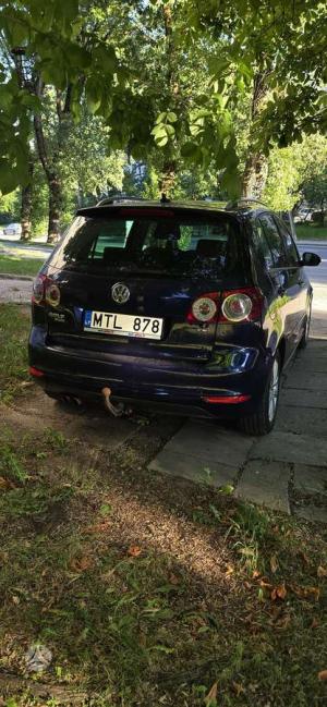 Blue Volkswagen Golf Plus 2011 in Vilnius, with an engine capacity of 1.40 L and mileage of 258 thousand km for 4000 €, photo 6 on AUTOMOTO.COM.LV