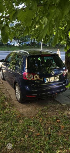 Blue Volkswagen Golf Plus 2011 in Vilnius, with an engine capacity of 1.40 L and mileage of 258 thousand km for 4000 €, photo 7 on AUTOMOTO.COM.LV