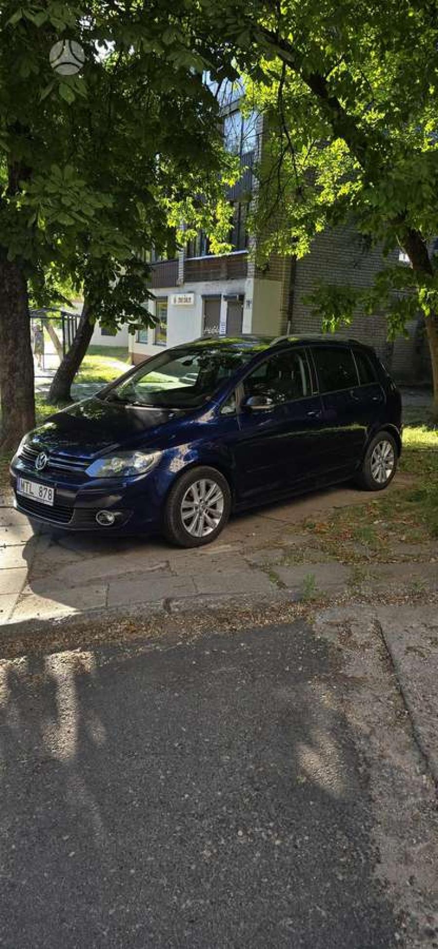 Blue Volkswagen Golf Plus 2011 in Vilnius, with an engine capacity of 1.40 L and mileage of 258 thousand km for 4000 €, photo 8 on AUTOMOTO.COM.LV