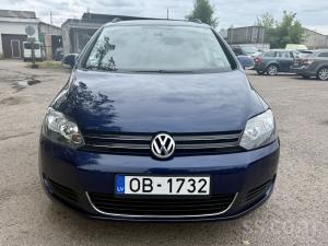 Blue Volkswagen Golf Plus 2012 in Riga, with an engine capacity of 1.20 L and mileage of 0 thousand km for 4550 €, photo 3 on AUTOMOTO.COM.LV