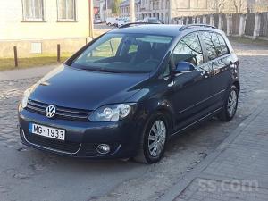 Blue Volkswagen Golf Plus 2013 in Riga, with an engine capacity of 1.60 L and mileage of 0 thousand km for 4700 €, photo  on AUTOMOTO.COM.LV
