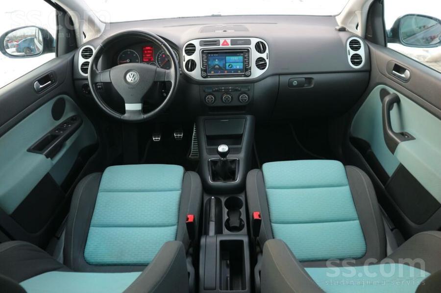 Zils Volkswagen Golf Plus 2007 Rīga, ar dzinēja tilpumu 2.00 L un nobraukumu 235 tūkst. km par 4200 €, foto 23 vietnē AUTOMOTO.COM.LV