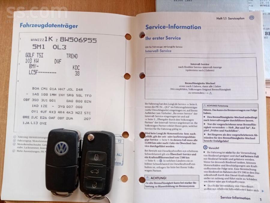 Zils Volkswagen Golf Plus 2007 Rīga, ar dzinēja tilpumu 1.40 L un nobraukumu 131 tūkst. km par 4290 €, foto 17 vietnē AUTOMOTO.COM.LV