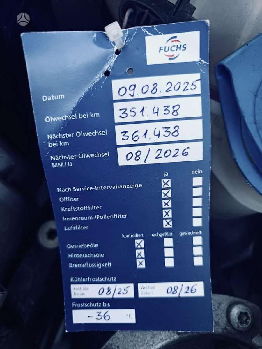 Синий Фольксваген Гольф Плюс 2008 в Утена, объемом двигателя 1.90 л и пробегом 352 тыс. км за 3850 €, фото 42 на AUTOMOTO.COM.LV