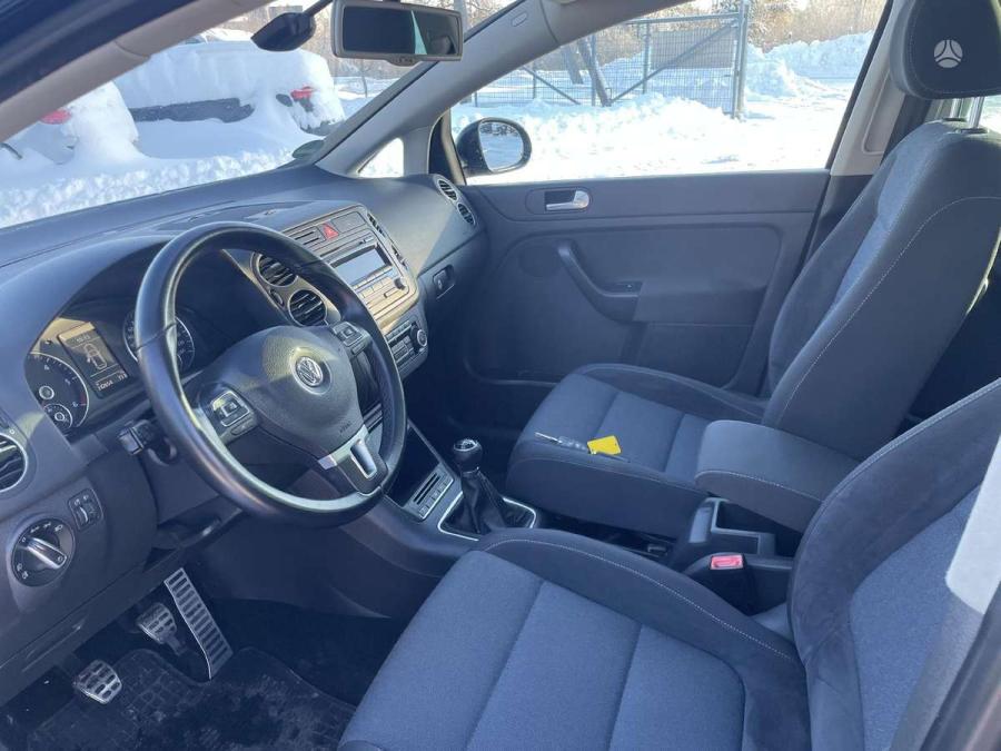 Zils Volkswagen Golf Plus 2012 Radviliškis, ar dzinēja tilpumu 1.97 L un nobraukumu 229 tūkst. km par 4850 €, foto 12 vietnē AUTOMOTO.COM.LV