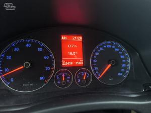 Blue Volkswagen Golf Plus 2008 in Kaunas, with an engine capacity of 1.40 L and mileage of 223 thousand km for 3200 €, photo 8 on AUTOMOTO.COM.LV