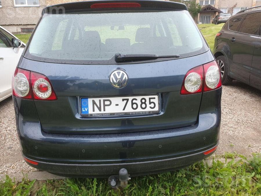 Zils Volkswagen Golf Plus 2006 Kuldīga, ar dzinēja tilpumu 1.90 L un nobraukumu 258 tūkst. km par 2400 €, foto 6 vietnē AUTOMOTO.COM.LV