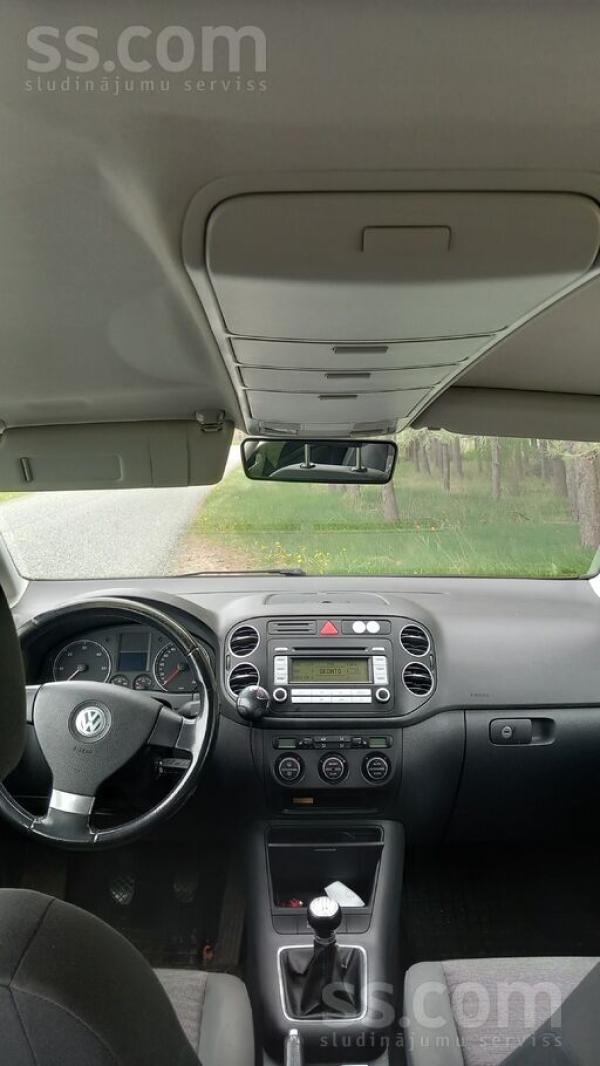 Brūns Volkswagen Golf Plus 2007 Rīga, ar dzinēja tilpumu 1.90 L un nobraukumu 254 tūkst. km par 2000 €, foto 10 vietnē AUTOMOTO.COM.LV