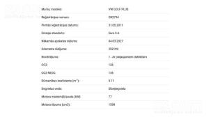 Brūns Volkswagen Golf Plus 2011 Rīga, ar dzinēja tilpumu 1.60 L un nobraukumu 254 tūkst. km par 3990 €, foto 33 vietnē AUTOMOTO.COM.LV