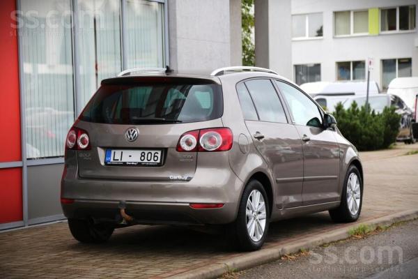 Brown Volkswagen Golf Plus 2011 in Riga, with an engine capacity of 1.60 L and mileage of 161 thousand km for 3995 €, photo 7 on AUTOMOTO.COM.LV
