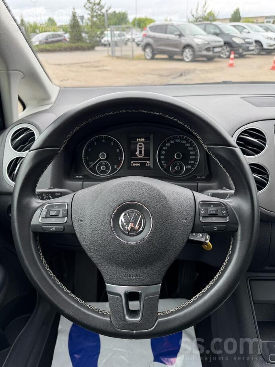 Brown Volkswagen Golf Plus 2012 in Daugavpils, with an engine capacity of 1.40 L and mileage of 126 thousand km for 7850 €, photo 19 on AUTOMOTO.COM.LV