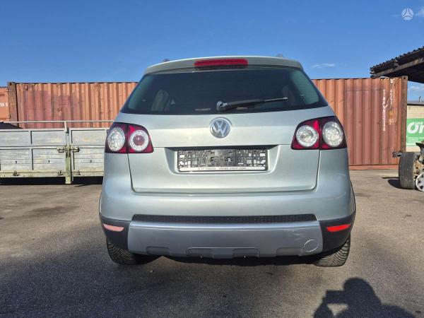 Blue Volkswagen Golf Plus Cross 2007 in Vilkaviskis, with an engine capacity of 1.40 L and mileage of 171 thousand km for 2399 €, photo 4 on AUTOMOTO.COM.LV