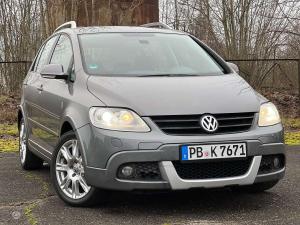 Pelēks Volkswagen Golf Plus Cross 2007 Utena, ar dzinēja tilpumu 1.90 L un nobraukumu 244 tūkst. km par 4999 €, foto 3 vietnē AUTOMOTO.COM.LV