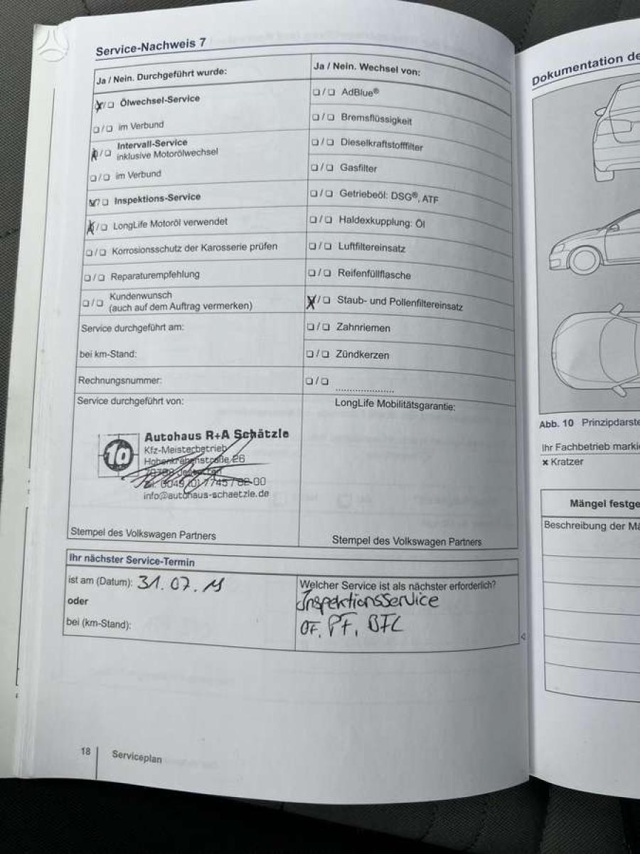 White Volkswagen Golf Plus Cross 2012 in Siauliai, with an engine capacity of 1.60 L and mileage of 185 thousand km for 4900 €, photo 24 on AUTOMOTO.COM.LV
