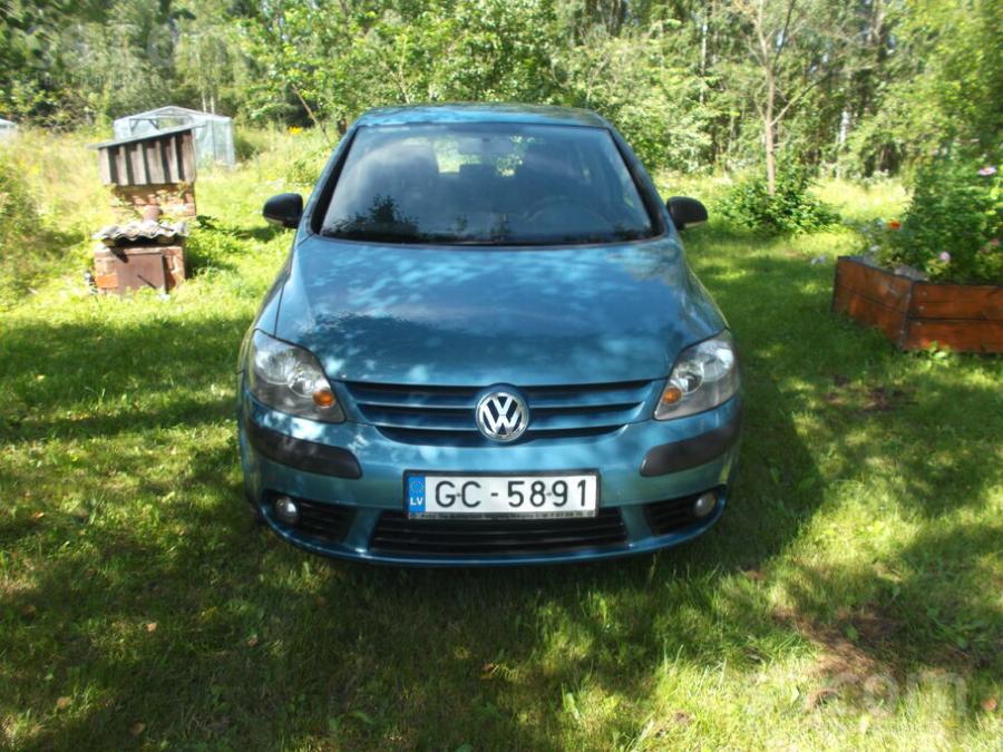 Zaļš Volkswagen Golf Plus 2006 Jelgava, ar dzinēja tilpumu 1.60 L un nobraukumu 250 tūkst. km par 1750 €, foto 1 vietnē AUTOMOTO.COM.LV