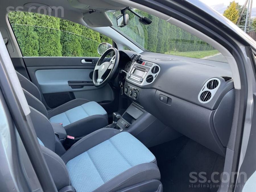 Pelēks Volkswagen Golf Plus 2007 Limbaži, ar dzinēja tilpumu 2.00 L un nobraukumu 203 tūkst. km par 4650 €, foto 9 vietnē AUTOMOTO.COM.LV