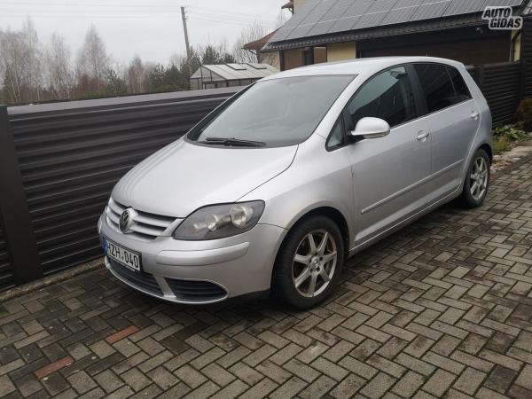Grey Volkswagen Golf Plus 2005 in Vilnius, with an engine capacity of 1.90 L and mileage of 250 thousand km for 2100 €, photo 1 on AUTOMOTO.COM.LV