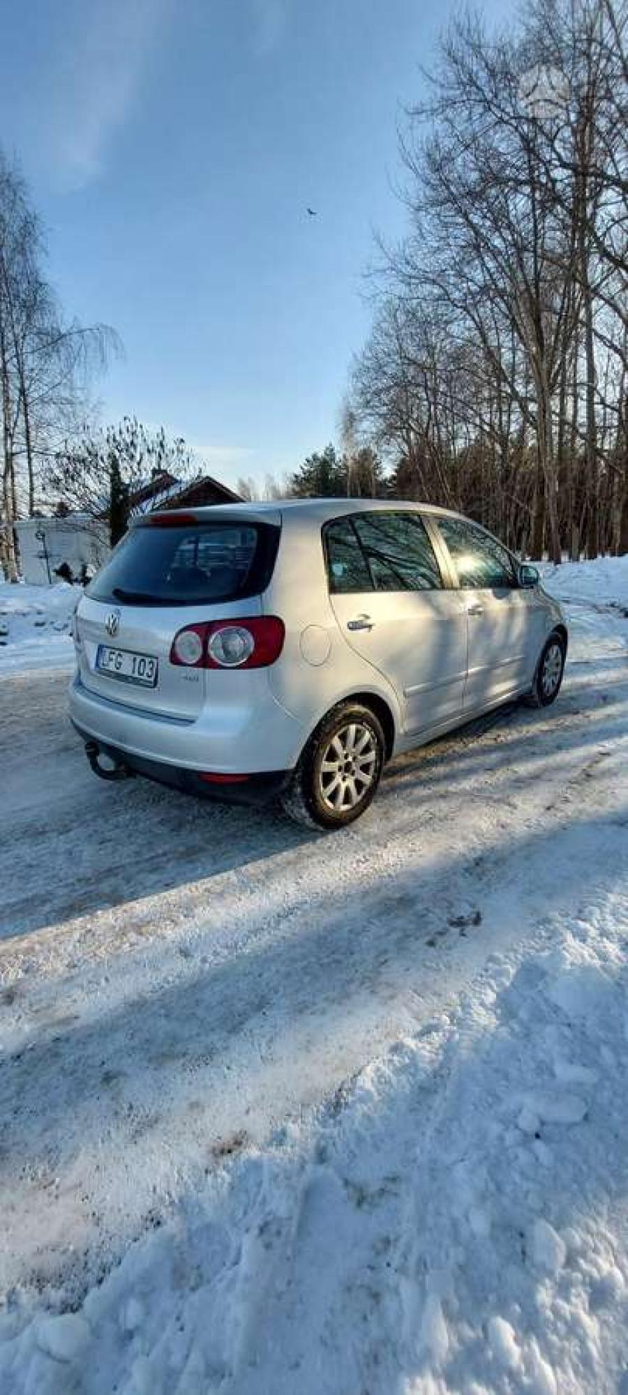 Grey Volkswagen Golf Plus 2005 in Klaipeda, with an engine capacity of 1.90 L and mileage of 182 thousand km for 2500 €, photo 4 on AUTOMOTO.COM.LV