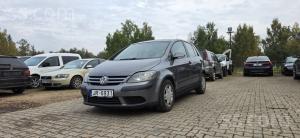 Grey Volkswagen Golf Plus 2005 in Valmiera, with an engine capacity of 1.90 L and mileage of 0 thousand km for 1200 €, photo 7 on AUTOMOTO.COM.LV