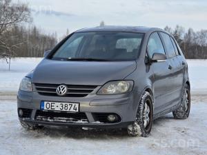 Pelēks Volkswagen Golf Plus 2007 Liepāja, ar dzinēja tilpumu 1.90 L un nobraukumu 344 tūkst. km par 1990 €, foto  vietnē AUTOMOTO.COM.LV